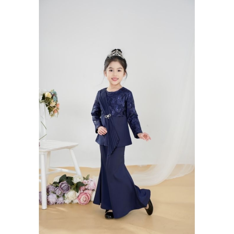 Set Selendang Sequin Kanak-kanak, # Baju Raya Kids 2024 | Shopee Malaysia