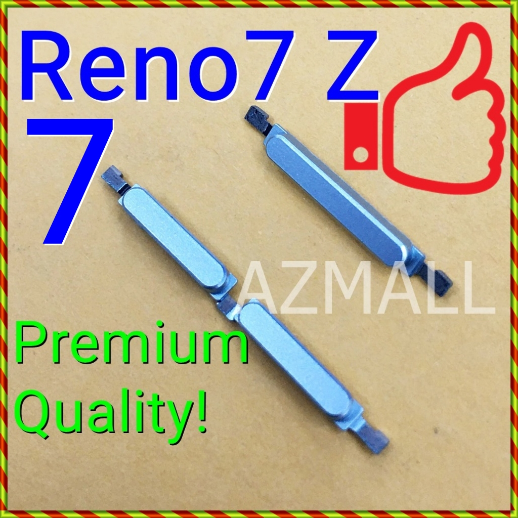 (2 Colors) NEW ORI On /Off Power Volume Side Buttons Set Oppo Reno7 Z ...