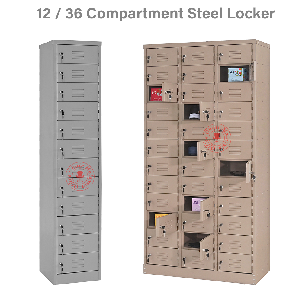SCM-0005/ SCM-0003 ~ 12 / 36 Compartment Steel Locker / Metal Locker ...