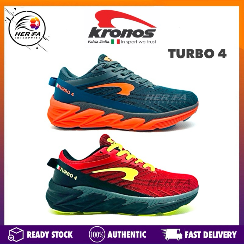 KRONOS Turbo 4 Men Running Shoes 100%ORIGINAL Kasut Jogging Lelaki KFM3 ...
