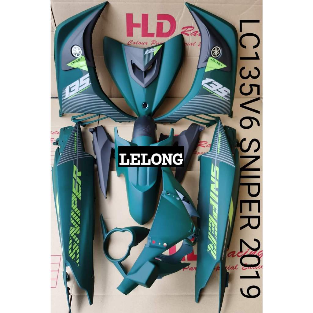 COVERSET YAMAHA LC 135 V1,V2,V3,V4,V6,V7,V8 SNIPER & API SIAP TAMPAL | Shopee Malaysia