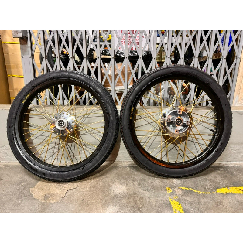 ALLOY RIM 18inci YAMAHA Y125z 125zr SEKALI BUYUNG SET | Shopee Malaysia
