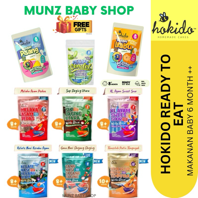 Babyfood Hokido Makanan baby 6 Bulan Ke Atas / Dessert Baby / Purre ...