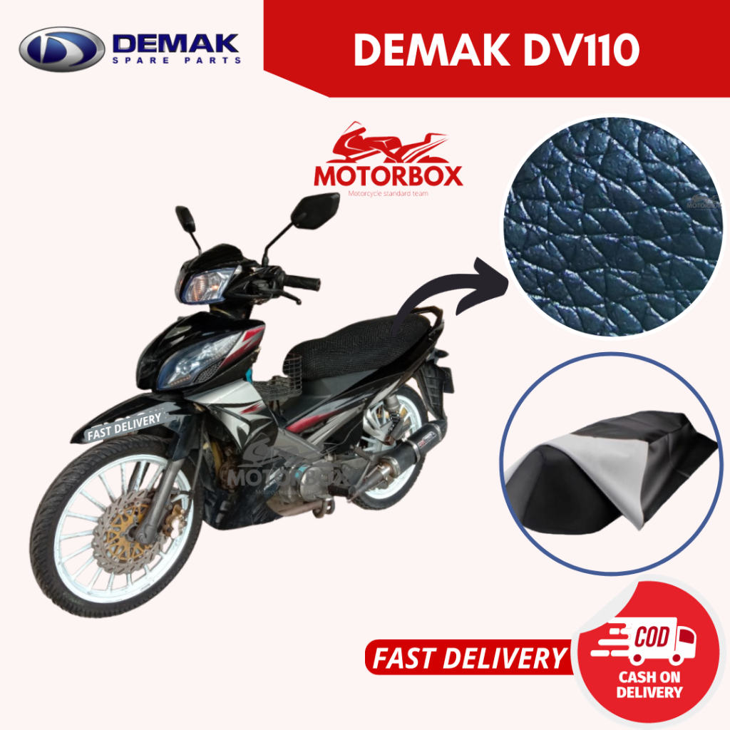 DEMAK SEAT COVER DC110 - DEMAK DV 110 TEMPAT DUDUK REPLACEMENT KAIN SARUNG KUSYEN KULIT | Shopee ...