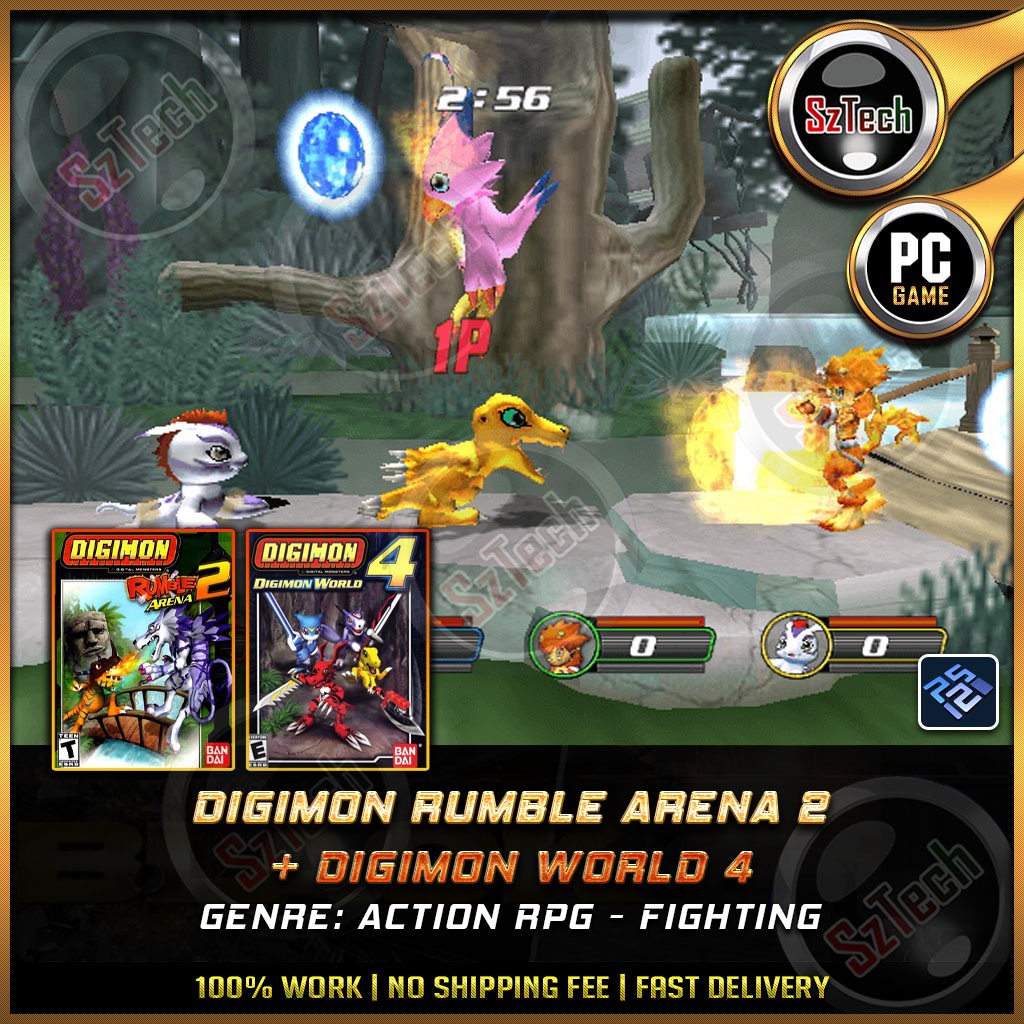 Digimon Rumble Arena 2 | Digimon World 4 [ PC/Laptop GAME] 🔥Offline ...