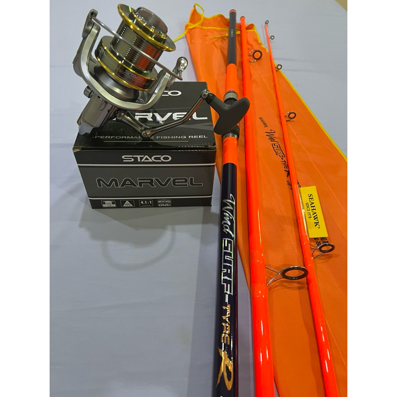 Combo 1Set Surf Pantai Offer / Seahawk Windsurf Type R + Reel STACO ...