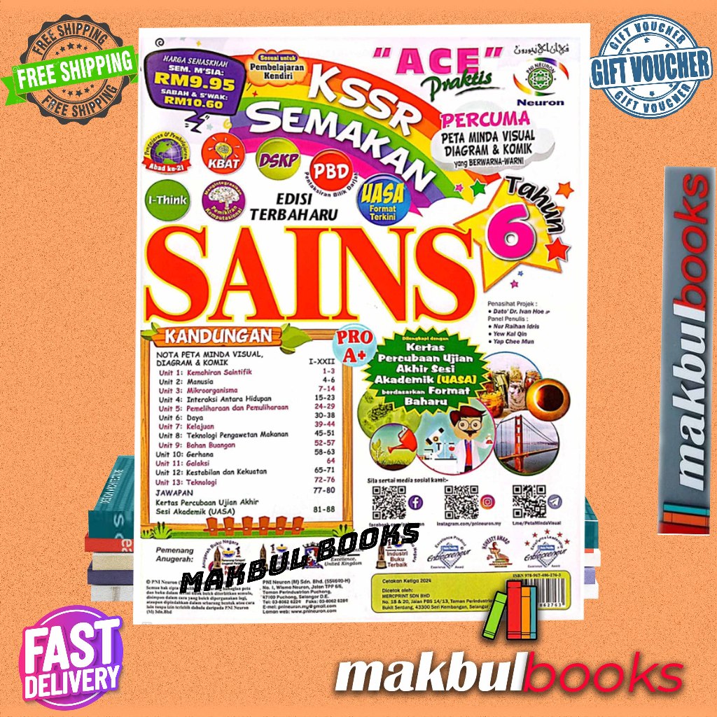 PNI NEURON: ACE PRAKTIS SAINS TAHUN 6 KSSR SEMAKAN ~ EDISI TERBAHARU ...