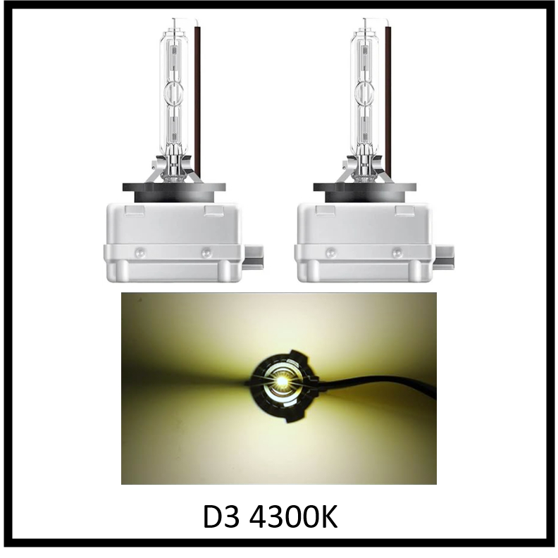 2Pcs Xenon HID Headlight / LED HEADLIGHT D1S D2S D2R D3S D4R D4S HID Bulb 4300k 6000k 8000k HID ...