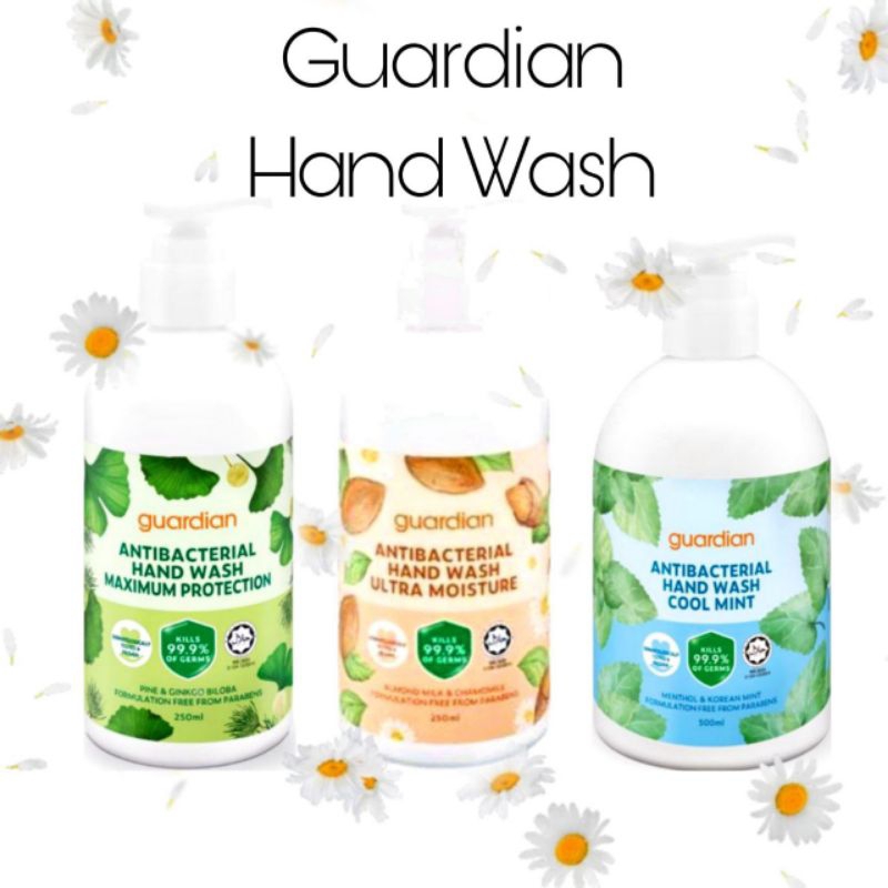 Guardian Antibacterial Hand Wash 250ml Sabun Basuh Tangan | Shopee Malaysia