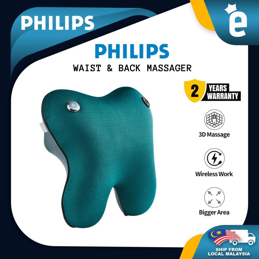 【NEW ARRIVAL】Philips Cordless Lower Back Massager with Soothing Heating ...