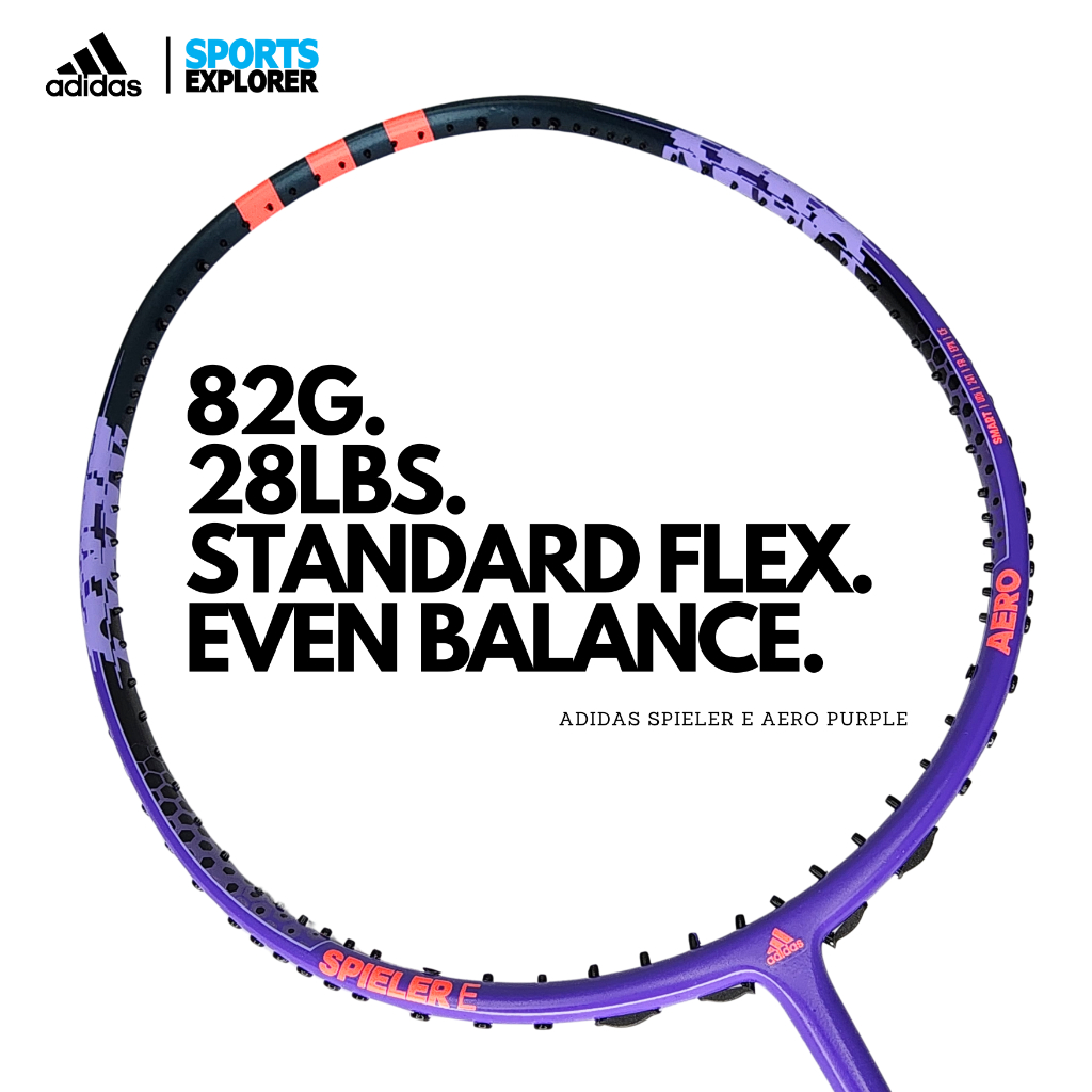 Adidas Racquet Spieler E Aero | Shopee Malaysia