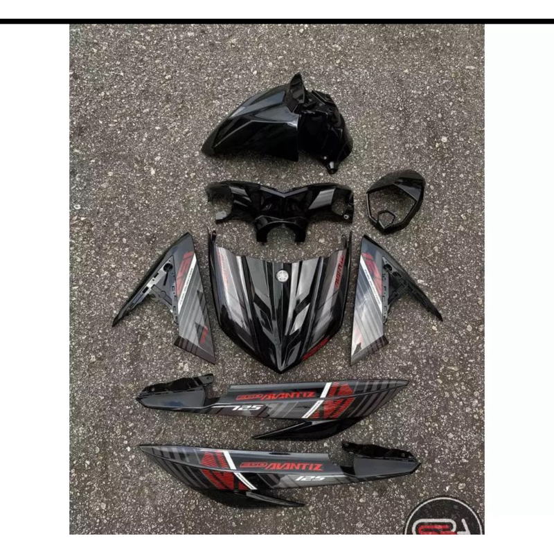 Cover Set Ego Avantiz / Avantiz Hitam/ Merah/ Biru/Monster Set Penutup ...