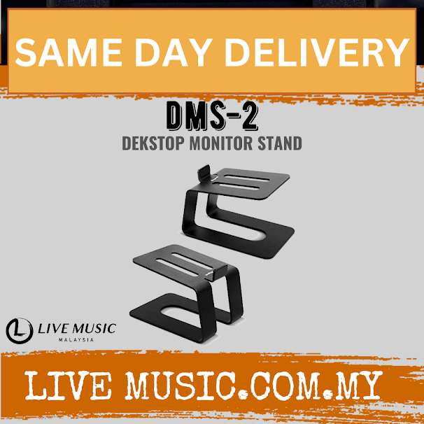 Kadenza DMS-2 Desktop Monitor Speaker Stand suitable for 3" to 4.5" Speaker - Pair ( DMS2 ...