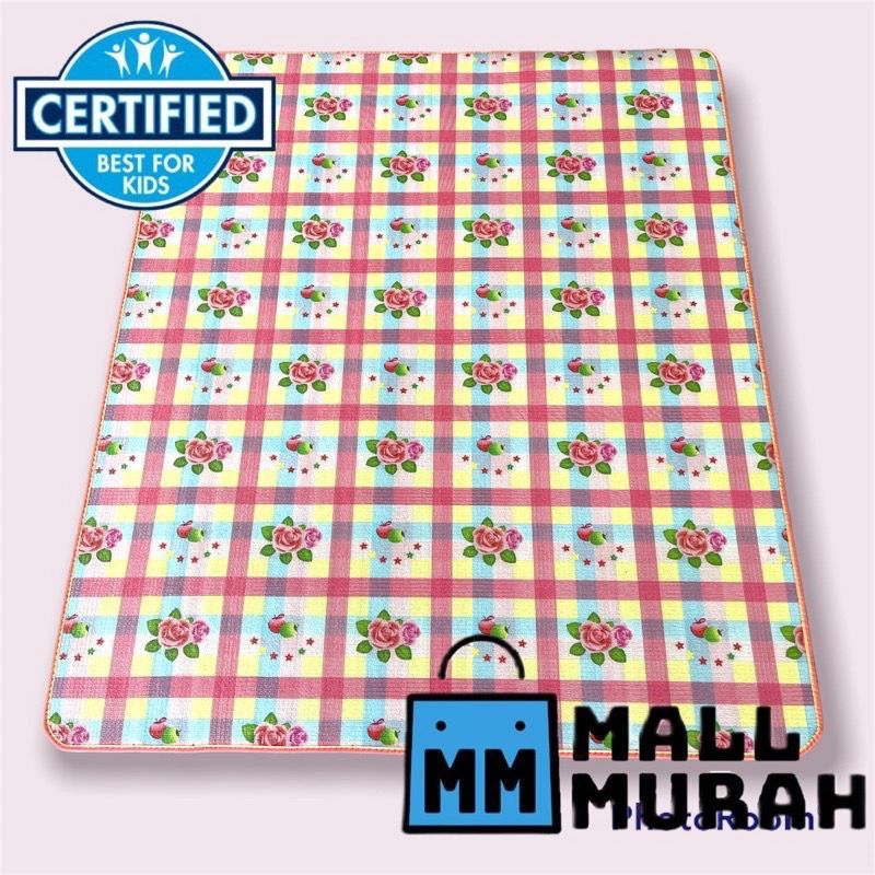 Tikar Span EVAMATIK 8MM BABY PLAY MAT ( depan belakang boleh guna ...
