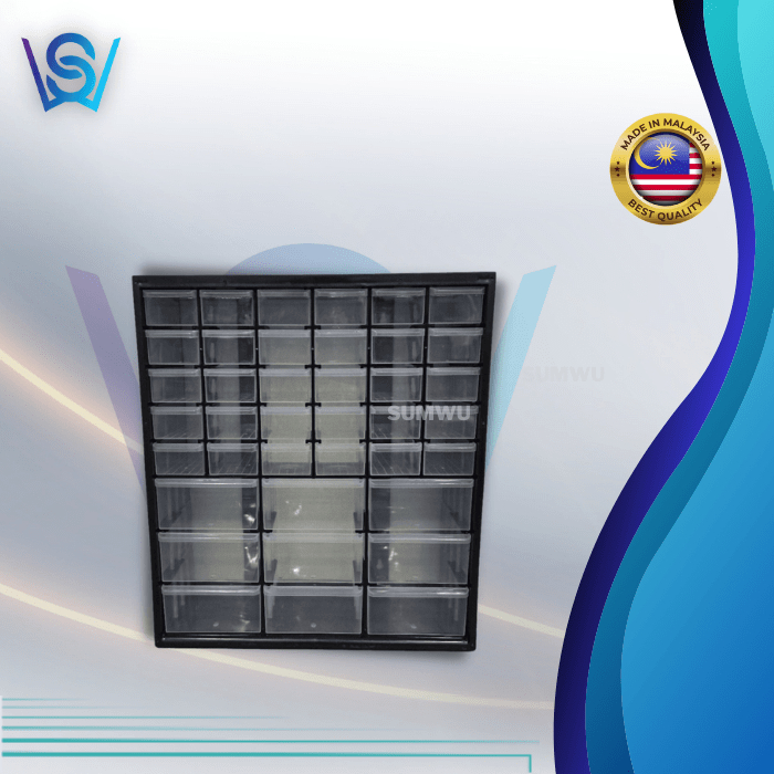 39 DRAWERS SMALL PARTS HEAVY DUTY STORAGE CABINET COMBINATIONS | Shopee ...