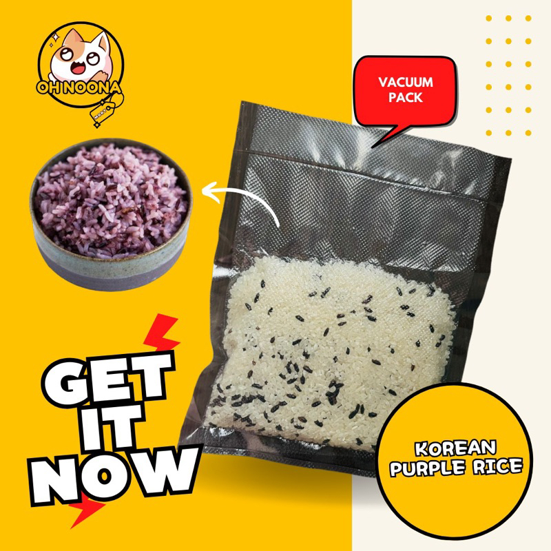 Korean Purple Rice | Halal Beras Purple Korea | Heukmi Bap (430gram ...