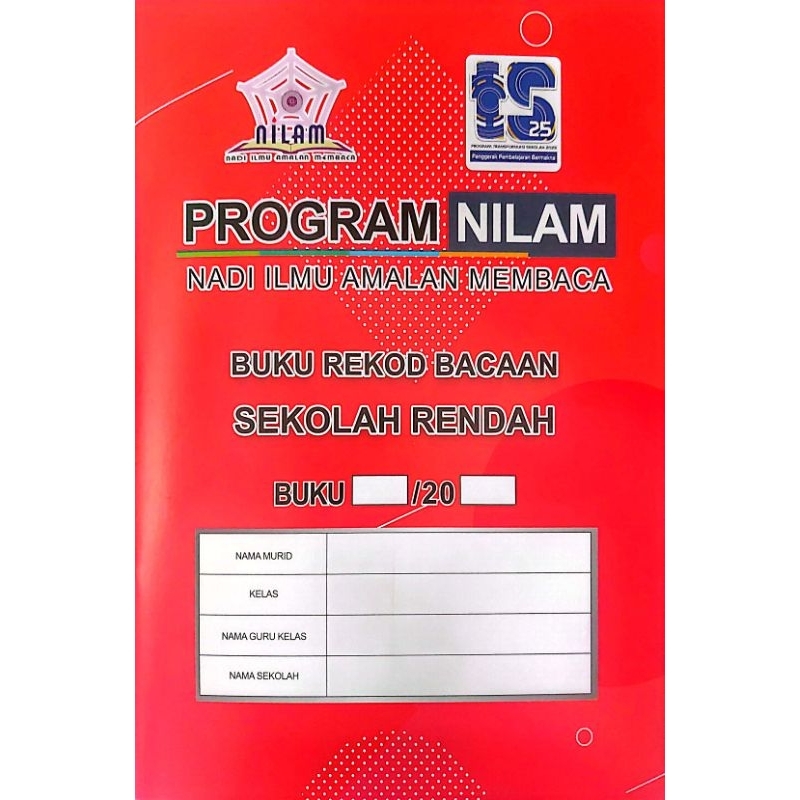 BUKU NILAM Format Terkini 2024 ( SK ) (100pcs) | Shopee Malaysia