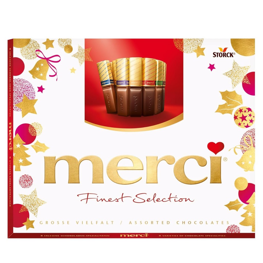 Merci Assorted Chocolate Finest Selection 8 Flavors, 250g | Shopee Malaysia