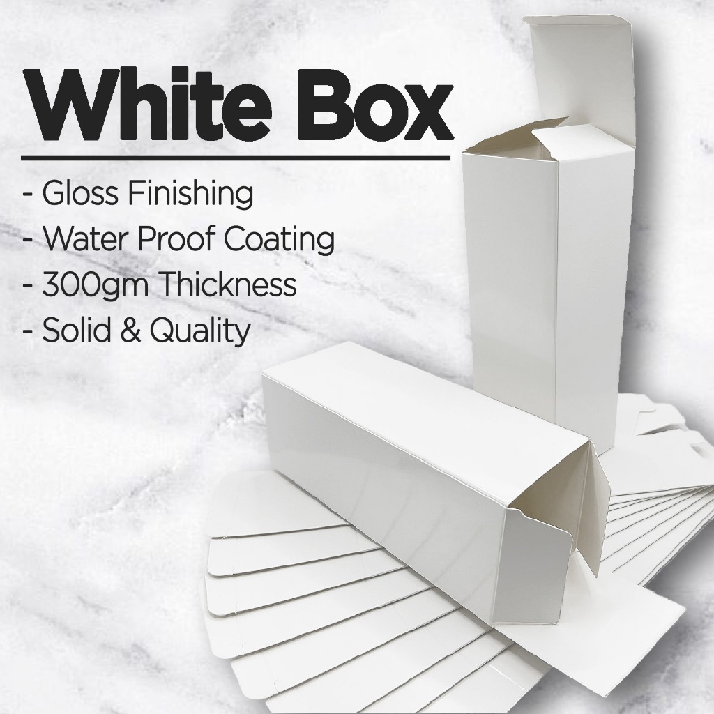 Paper box white box wholesale/perfume box/gift box craft packing/kotak ...