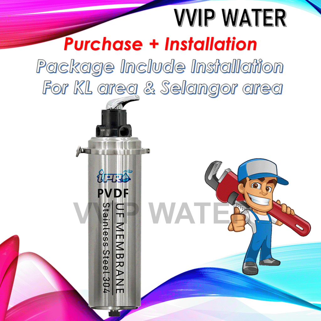 iPRO PVDF6000 UF Membrane Water Filter Purifier Outdoor ( With ...