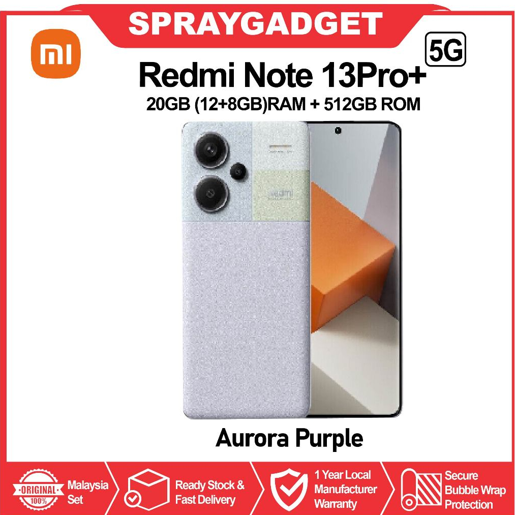 Redmi Note 13 Pro+ 5G / Note 13 Pro 5G (8+256GB l 12+512GB) 200MP OIS ...