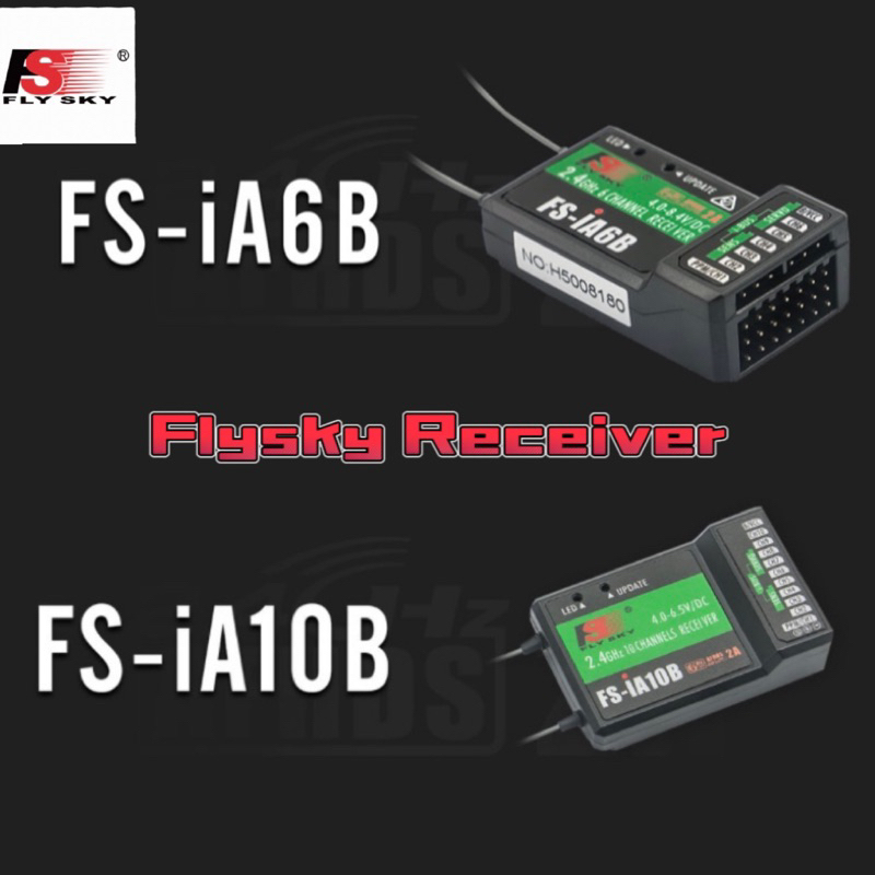 Flysky FS Receiver IA6 IA6B IA10B remote control rc radio plane model ...