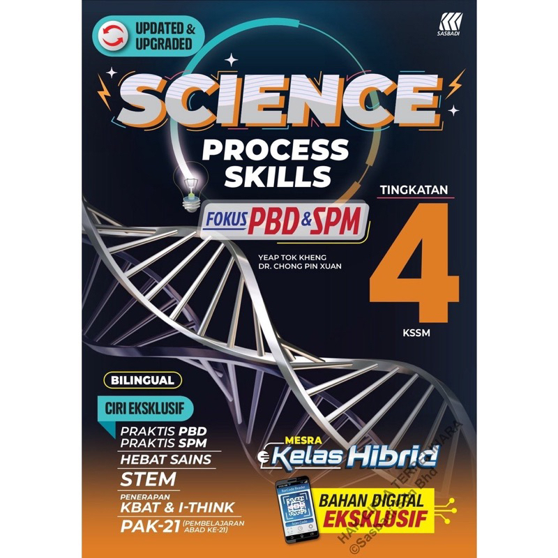 Sasbadi 2023: Science Process Skills Sains Tingkatan 4 | Shopee Malaysia