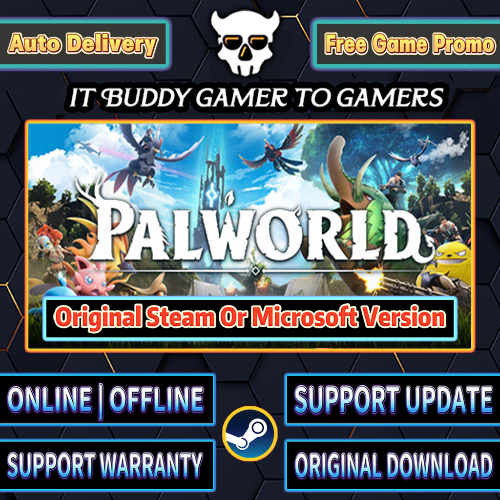 [PLAY NOW] Palworld Original (STEAM ONLINE & OFFLINE & Microsoft Ver ...