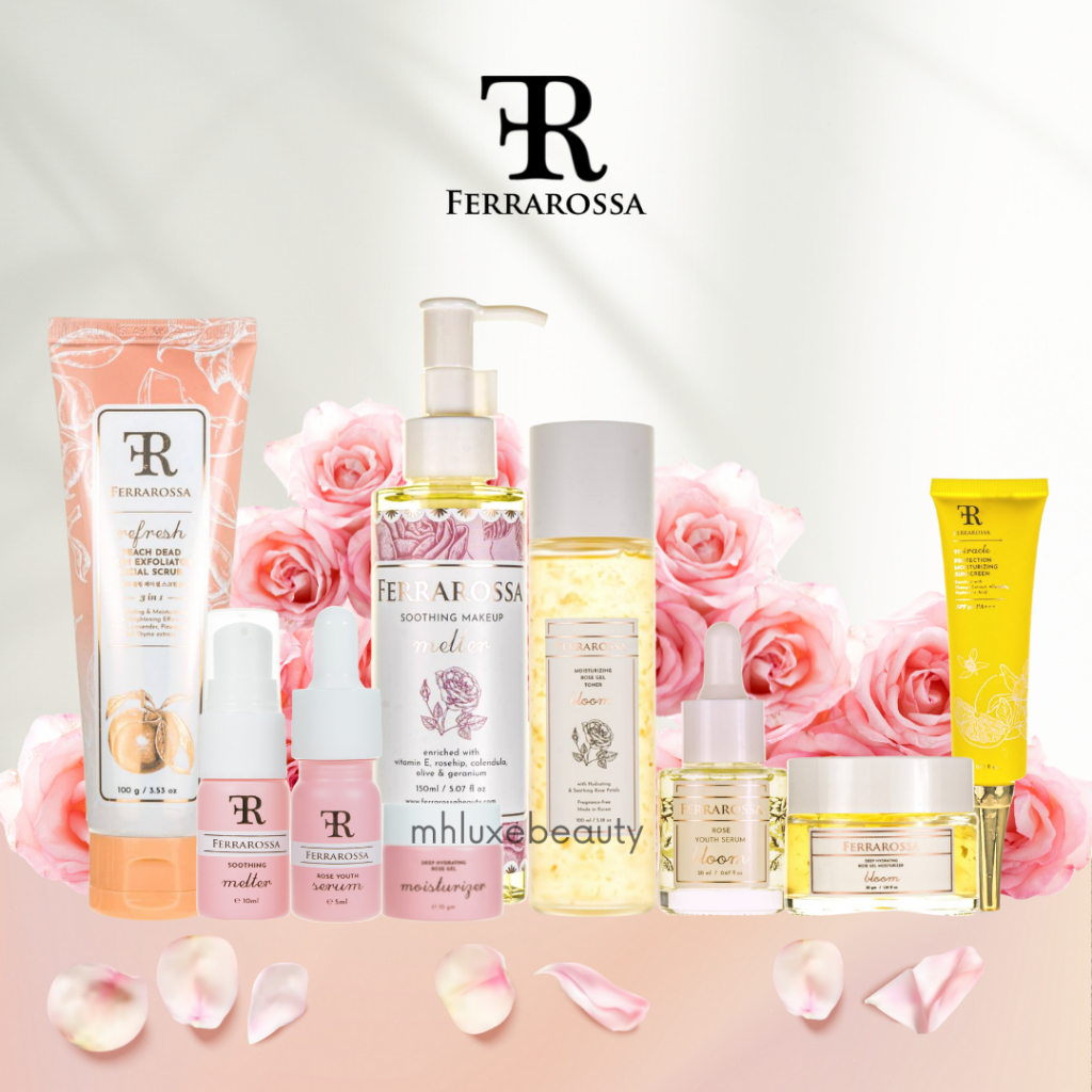 Ferrarossa Beauty Skincare Combo | Makeup Melter - Exfoliator - Toner ...