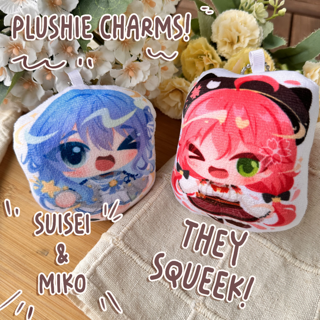 MiComet Hoshimachi Suisei Sakura Miko Hololive vtuber cute Squeeky ...