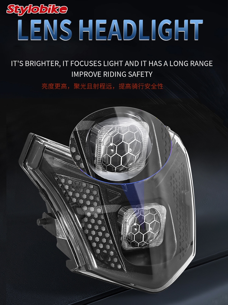 SYM VF3I Lampu Depan Headlight LED Light LED Head Lamp Tail Light Lampu ...