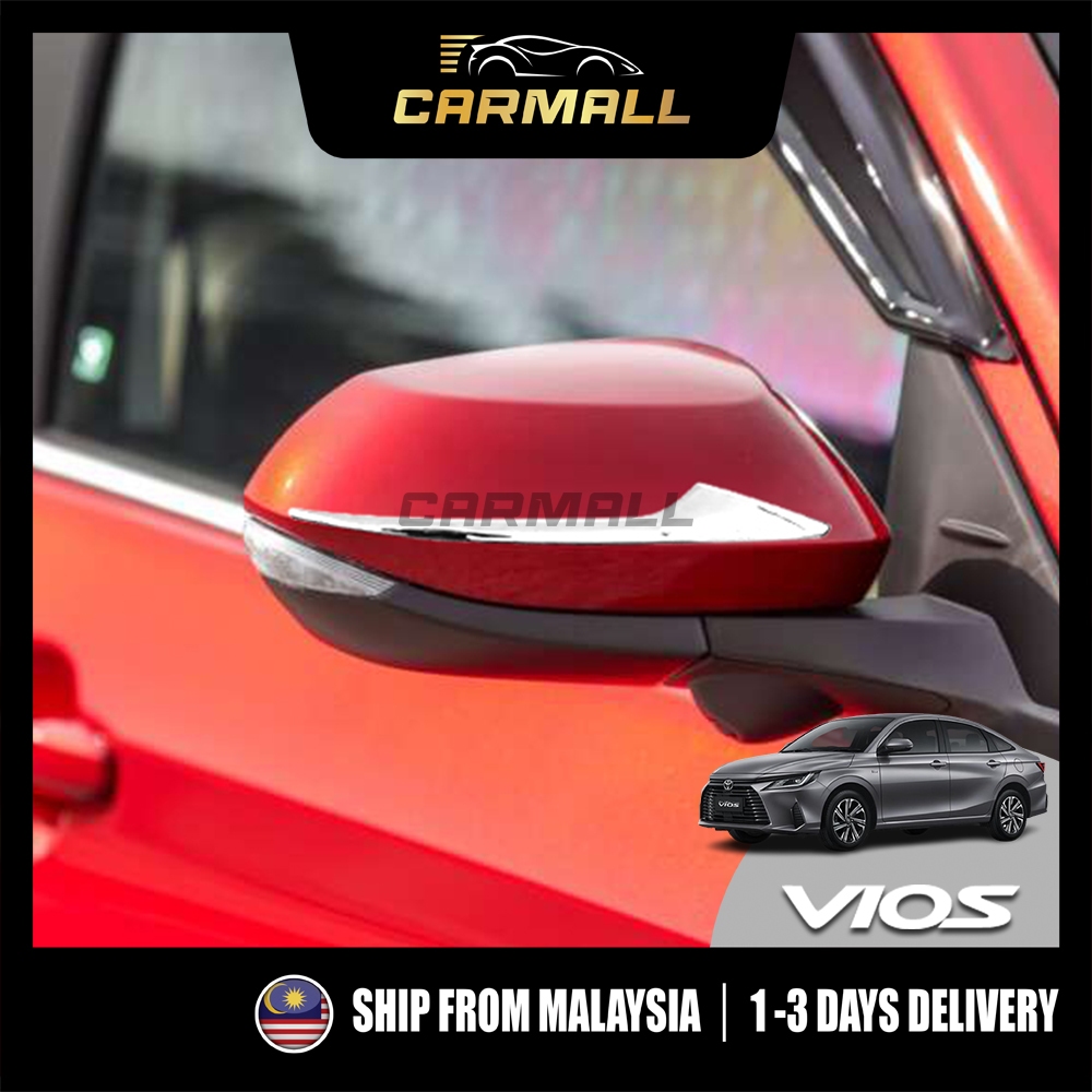 Toyota Vios (4th Gen) Rear Side View Rearview Mirror Cover Trim 2023 ...