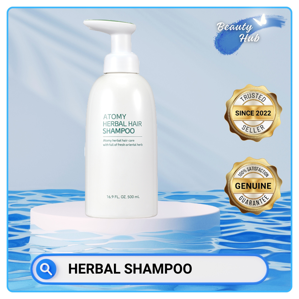 [TOP SELLER] READY STOCK ATOMY Herbal Shampoo / Hair Treatment/ Tonic ...
