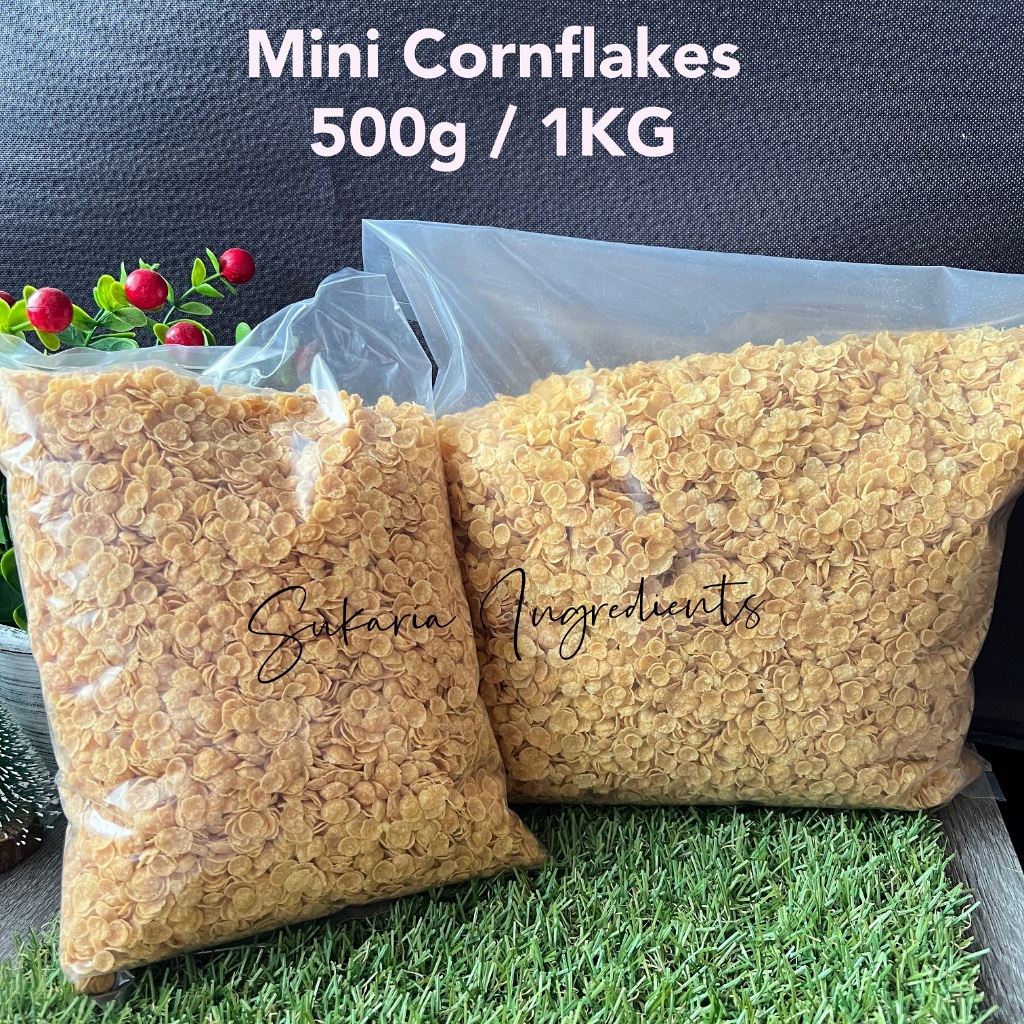 Mini Cornflakes Mini Corn Flakes tapak kuda 迷你玉米片 500g / 1KG | Shopee Malaysia