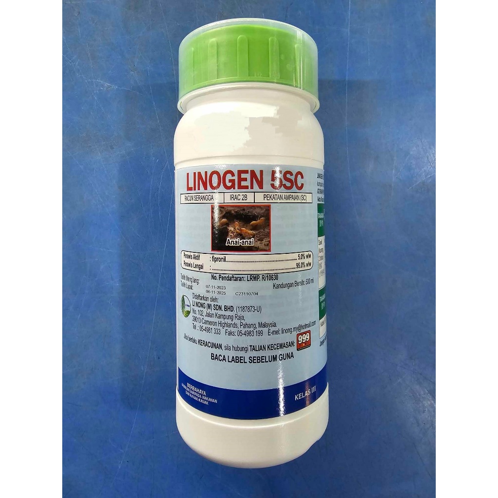 (+-500ml) Racun serangga anai-anai fipronil --5.0% Linogen 5SC | Shopee ...