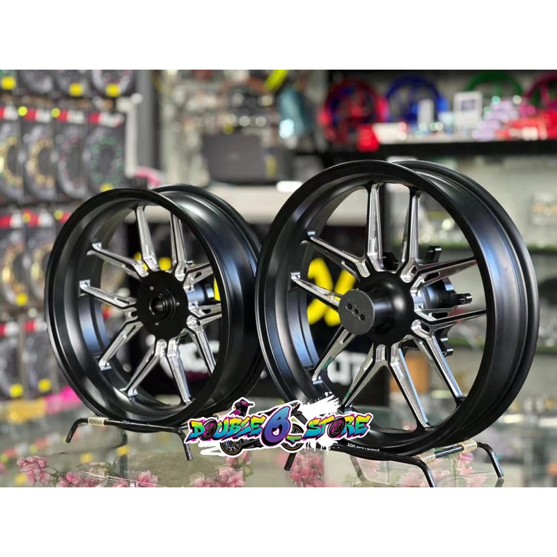 RIM YAMAHA XMAX XMAX250 V1 V2 10 BATANG FORGED CNC ALLOY SPORT RIM ...