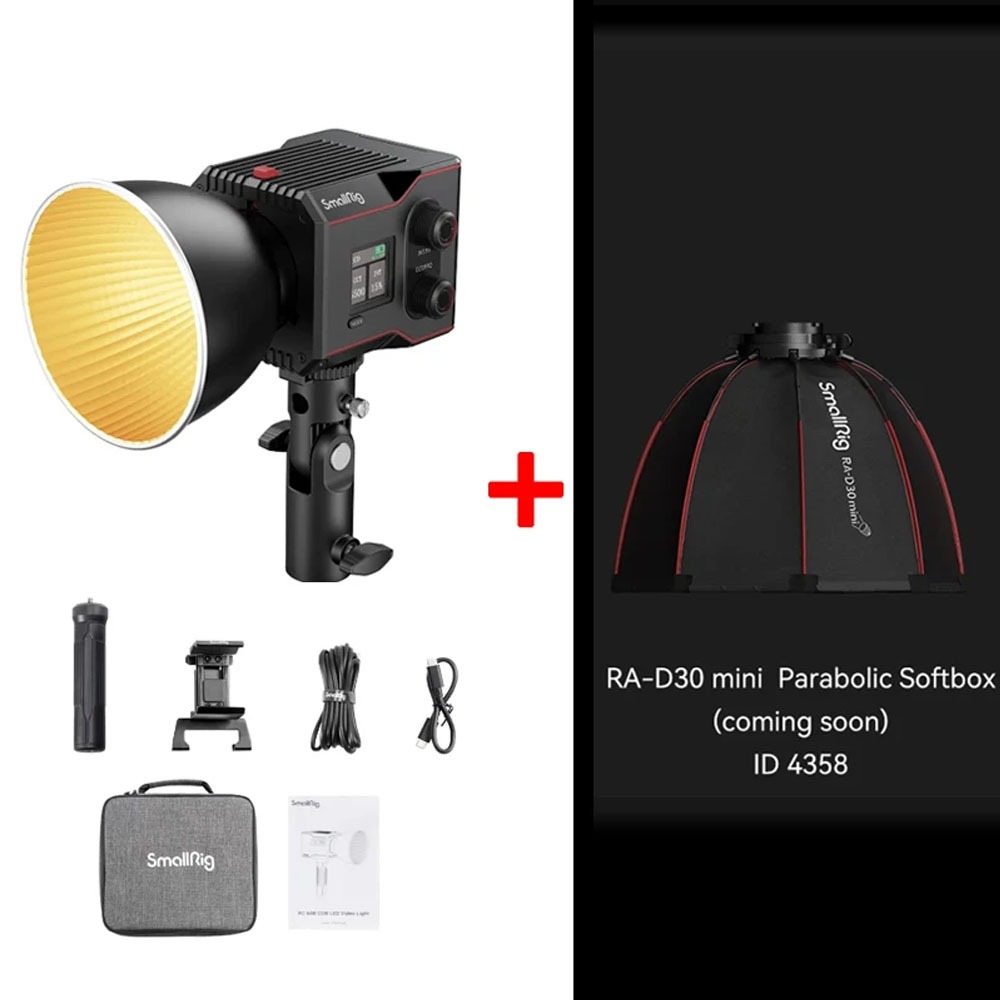 SmallRig RC 60B RC60 RC60B COB Video Light with Built-in 3400mAh ...