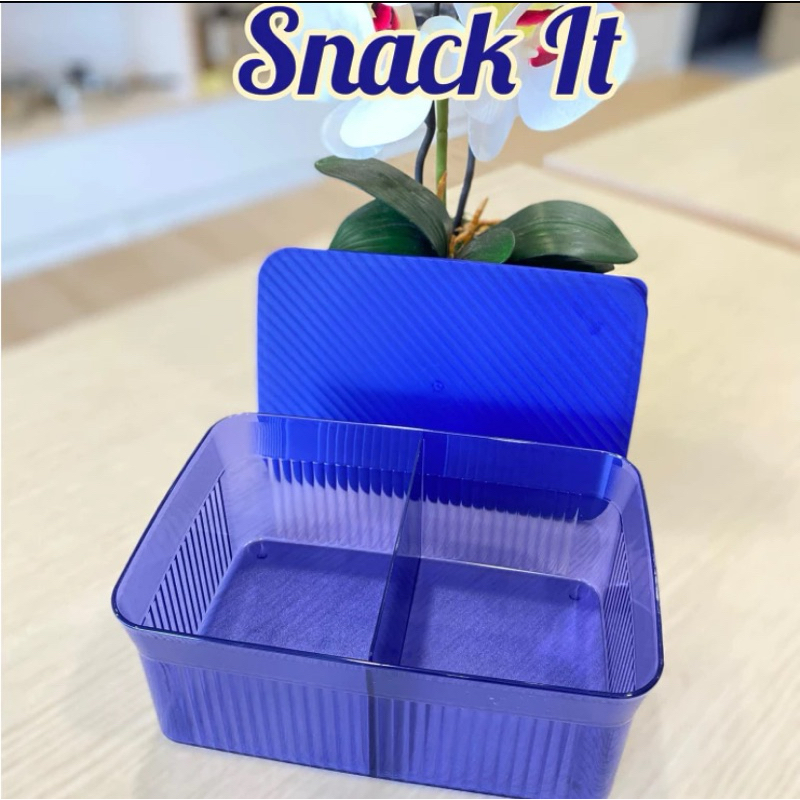 TUPPERWARE ELEGANT SQUARE 1.75L( BLUE) | Shopee Malaysia