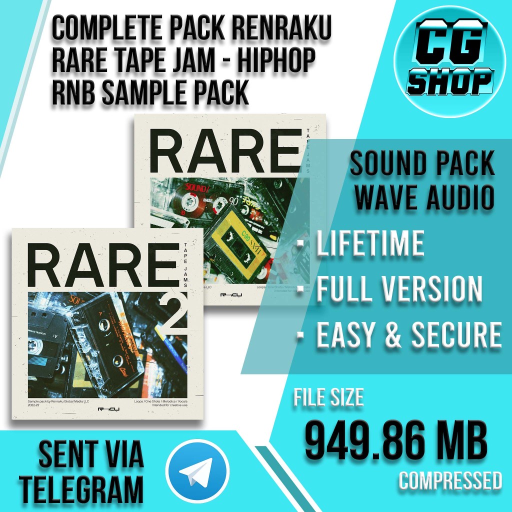 E010 Complete Pack Renraku Rare Tape Jam - Hiphop 7 RnB Sample pack VST ...