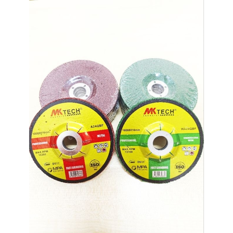 LS GEMILANG MK TECH 4'' GRINDING DISC Grinding Wheel DICS Disc Mata Canai Grinder MATA GOSOK ...