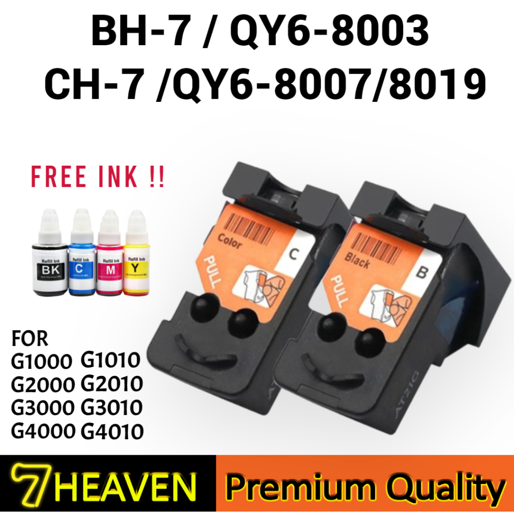 Printhead Canon G1000 G1010 G2000 G2010 G3000 G3010 G4000 G4010 Ink ...