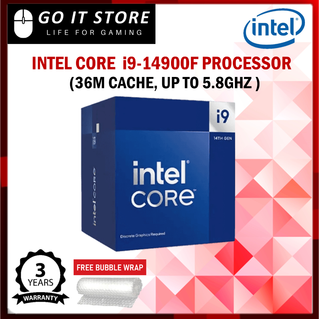 Intel Core i9-14900 / i9-14900F / i9-14900K / i9-14900KF LGA1700 14th ...