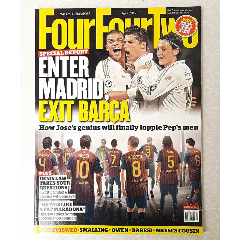 (Preloved) Four Four Two Football Magazines | Shopee Malaysia