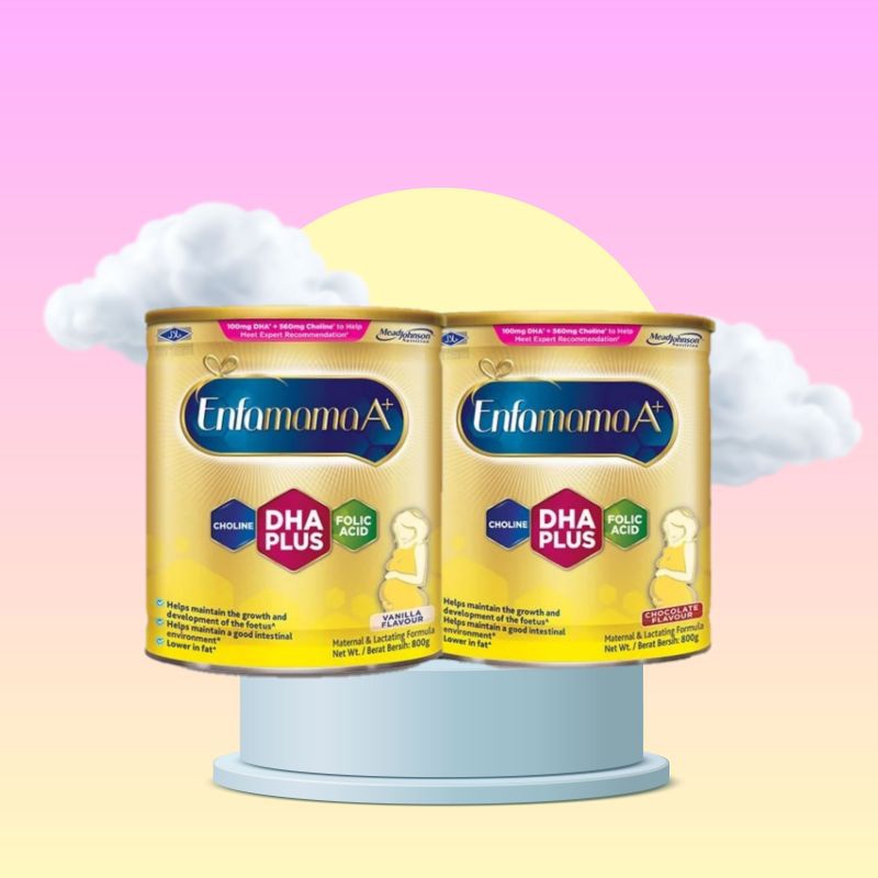 Enfamama A+ VANILLA/CHOCOLATE (800g) | Shopee Malaysia