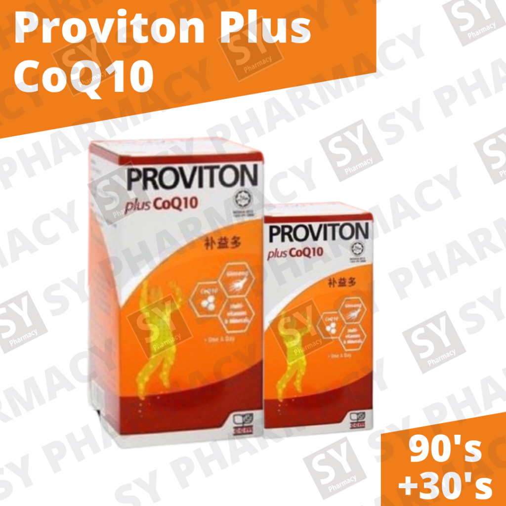 Proviton Plus CoQ10 90's+30's (Exp :10/2025) | Shopee Malaysia