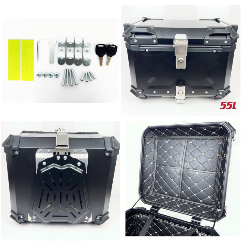 TOP BOX ALUMINIUM VERSION V3 TERBARU NEW ( X SERIES ) KAWASAKI YAMAHA ...