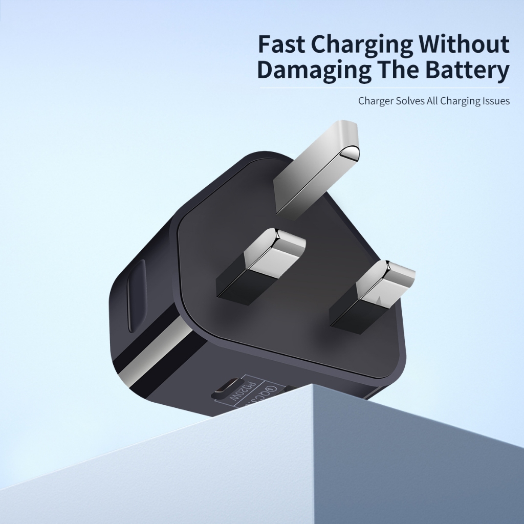 USB C Plug Fast Charge Plug, 20W USB Type C and USB Wall Plug Power ...