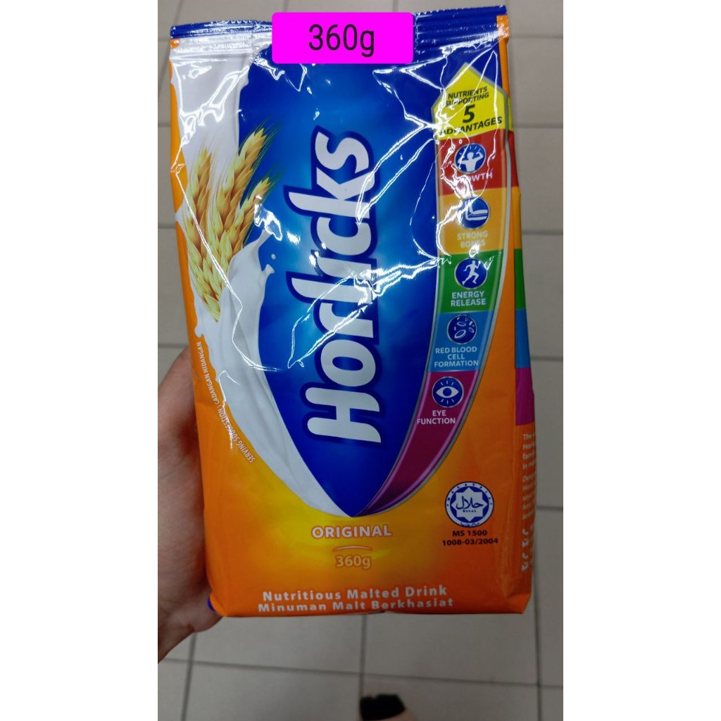 Horlicks Original Nutritious Malted Drink 200g / 360g | Shopee Malaysia