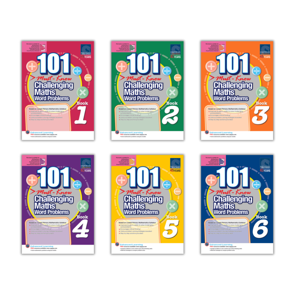 101 Must-Know Challenging Maths Word Problems Book 1 - 6 | Primary ...