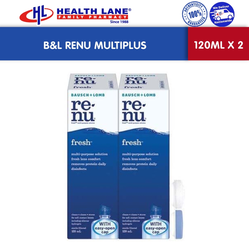 Bausch & Lomb Renu Multiplus (120ml x 2) | Shopee Malaysia